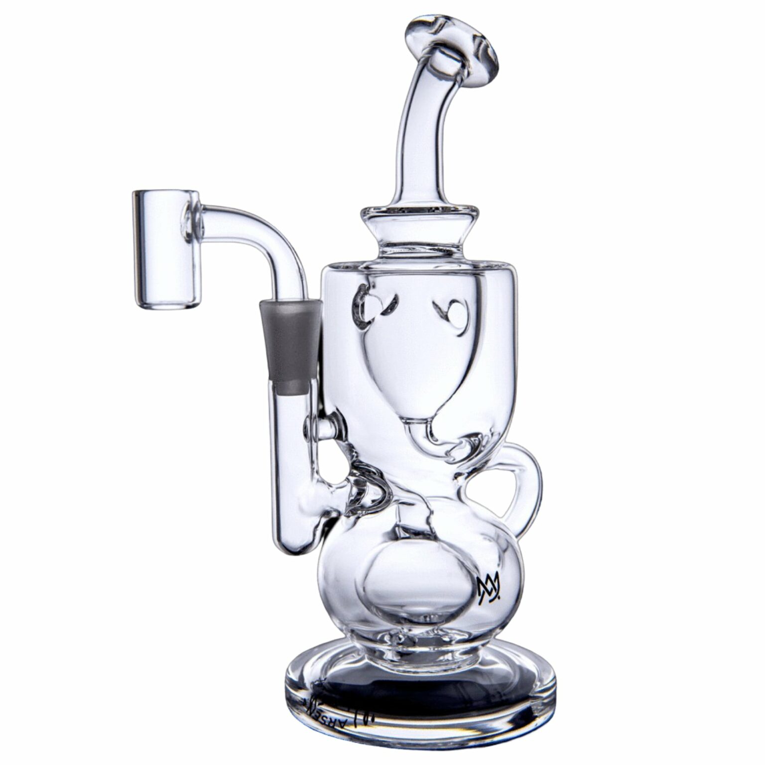 MJ Arsenal “Titan” Mini Dab Rig - Smoke Rolla
